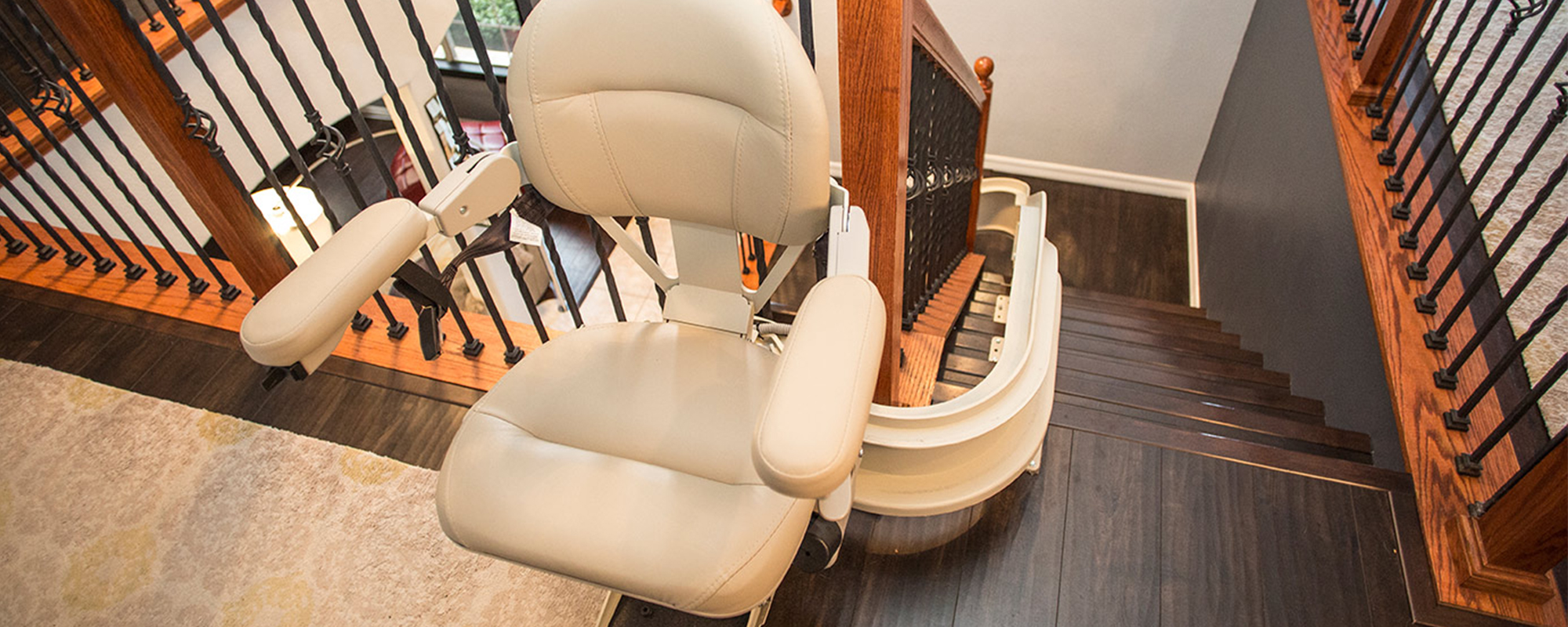 Curved Rail Stairlifts - Able Care Group Stairlifts, Ramps and Platform ...